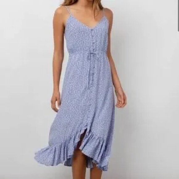 Rails | Dresses | Womens Rails Frida Sky Blue Daisies Strappy Floral ...